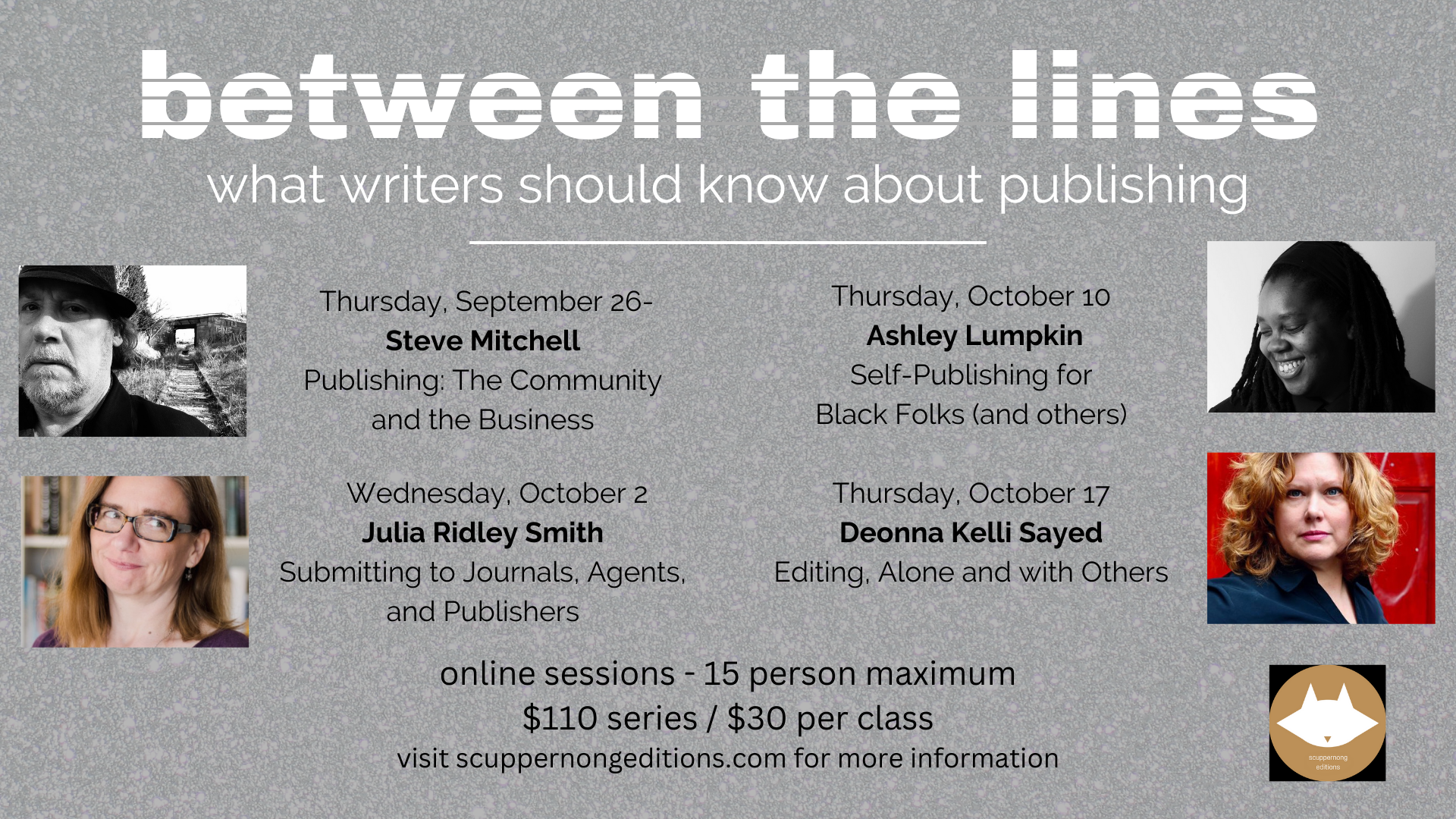 Between the Lines – Scuppernong Editions