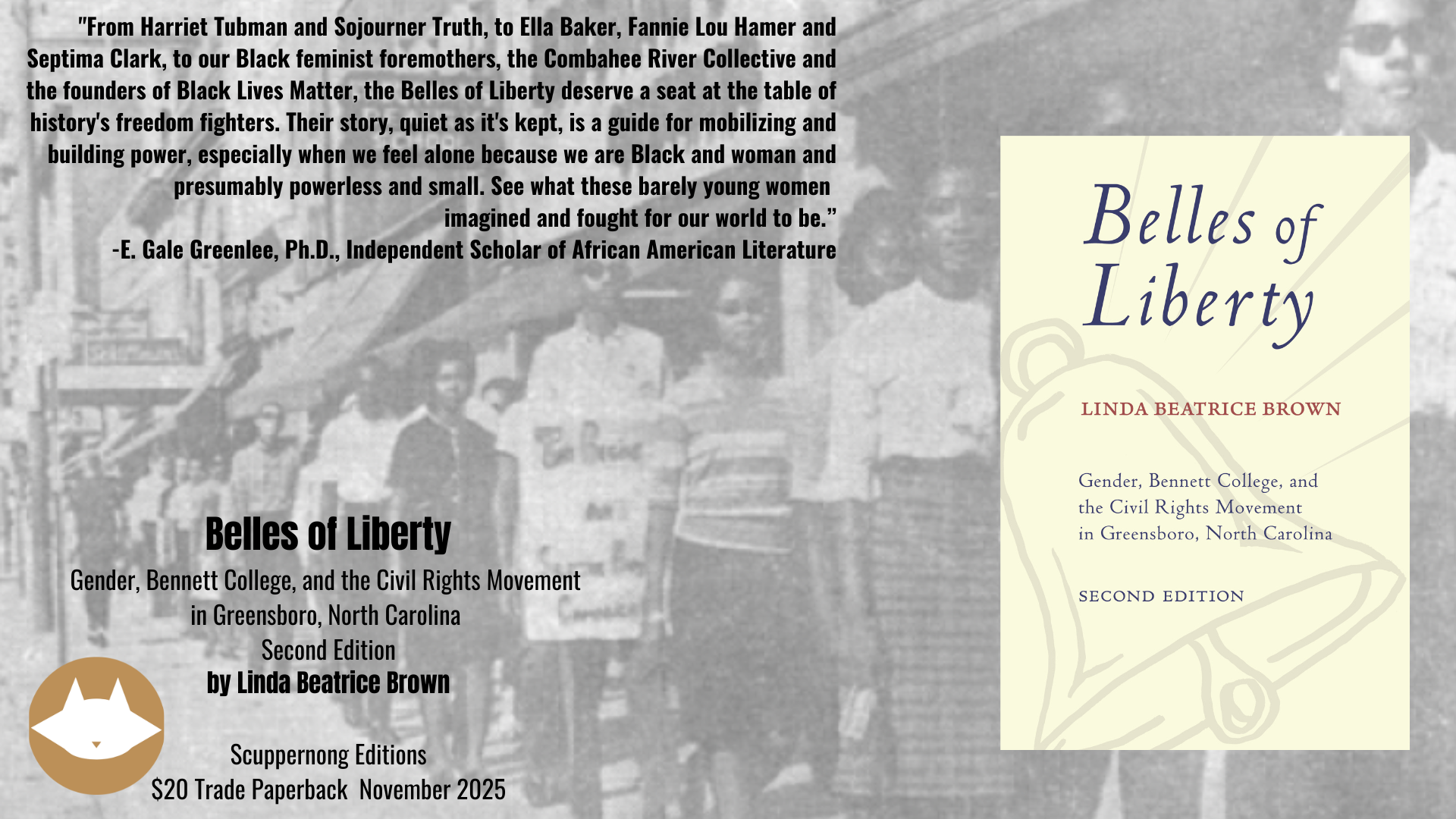 Belles of Liberty by Linda Beatrice Brown – Scuppernong Editions